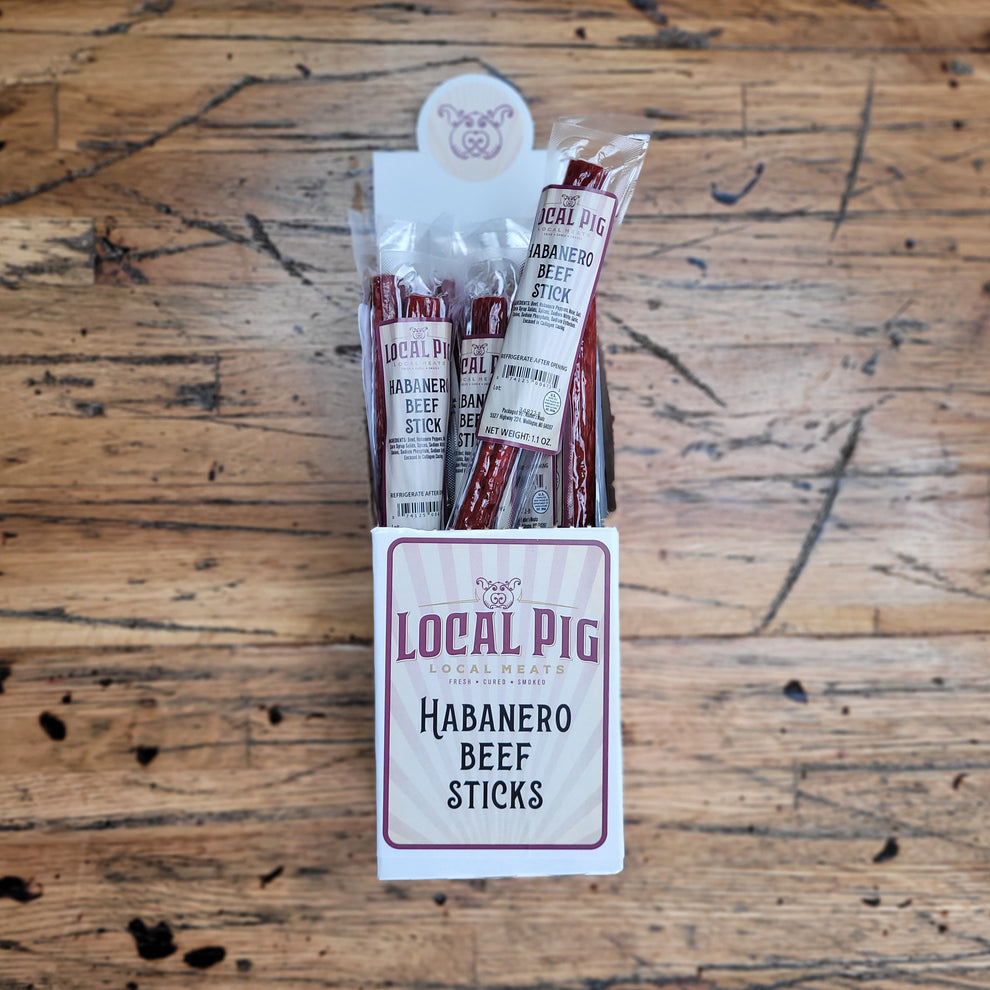 Beef Snack Sticks - 16 count box – MOBest Meats dba Local Pig Wholesale